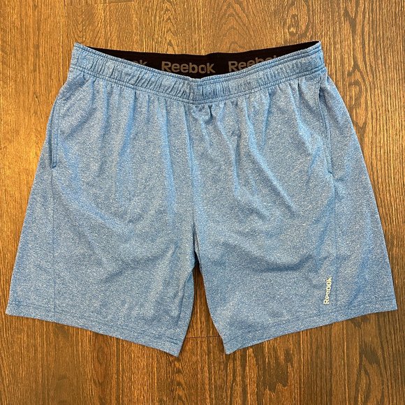 Reebok | Shorts | Mens Reebok Athletic Shorts Light Blue Xl | Poshmark
